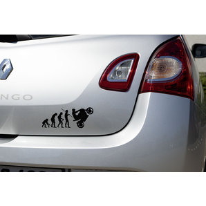 Biker Evolution Sticker - Bázismotor